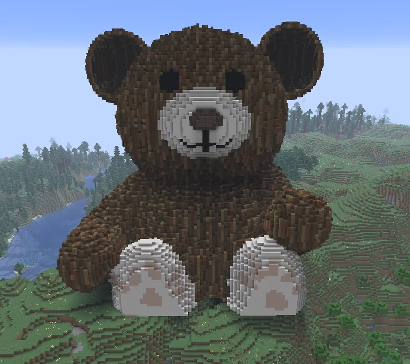 Teddy bear Minecraft Map