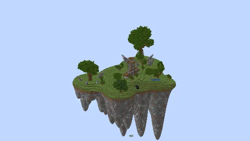 ☁️ Floating Island Sanctuary Minecraft Map
