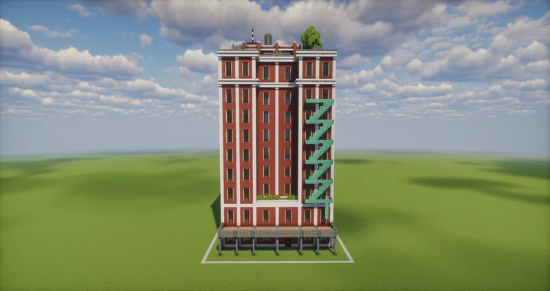 Residential Building Minecraft Map
