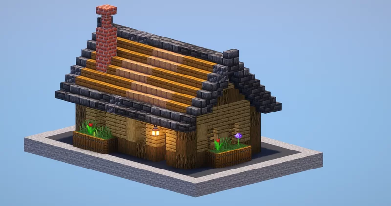 Basic house Minecraft Map