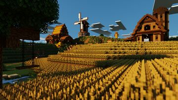 Farmhouse Minecraft Maps with Downloadable Schematic