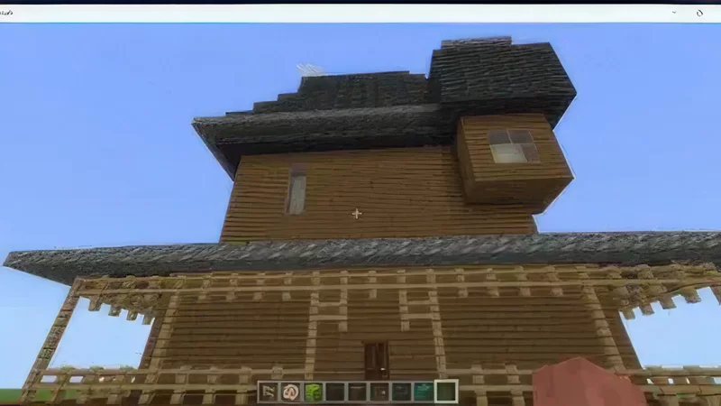 Monster House Minecraft. Minecraft Map