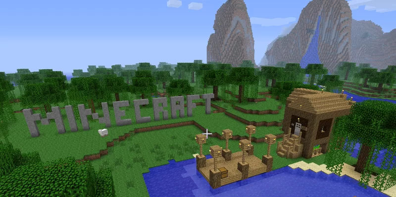 Lakeview House (Version Beta 1.8.1) Minecraft Map