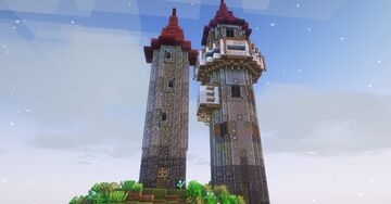Towers Minecraft Maps with Downloadable Schematic | Planet Minecraft ...