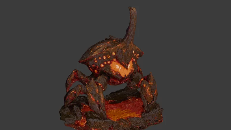 Orthog the Magma Crawler Minecraft Map