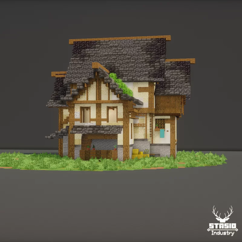Medieval House Minecraft Map
