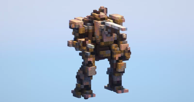 Mecha small Minecraft Map