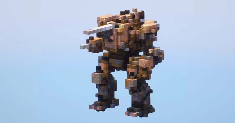 Mecha small Minecraft Map