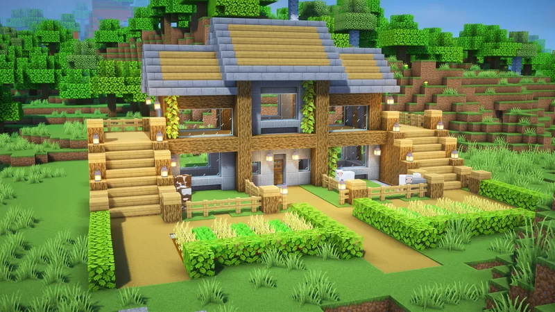 Survival Base! (+Tutorial) 🏡94 Minecraft Map