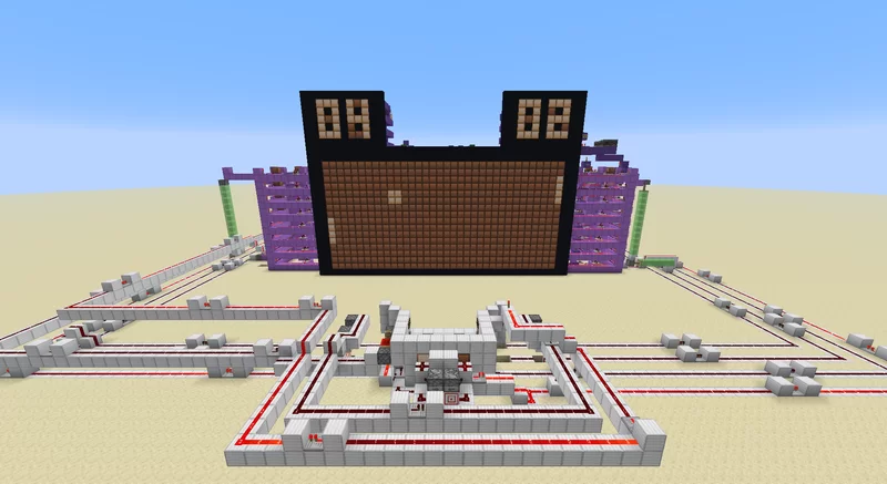 PONG by Bertoxx v3 - NOW WITH 2 PLAYERS MODE! Minecraft Map