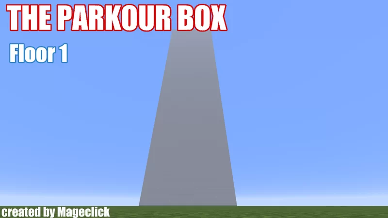 The Parkour Box (WIP, Floor 1) Minecraft Map