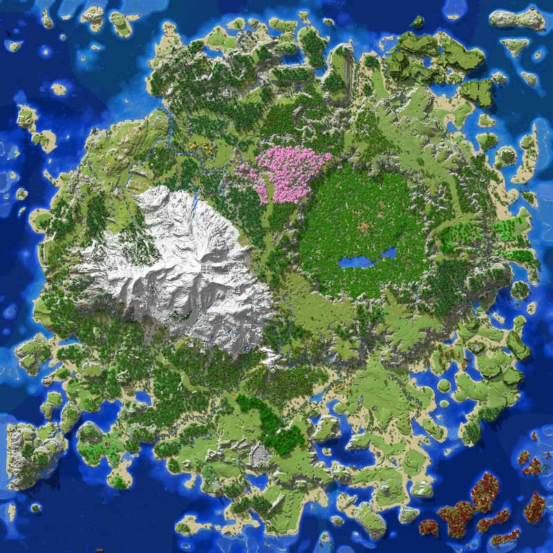 Dovaxios, 2K, The Pale Garden Island [1.21.5, survival friendly ...