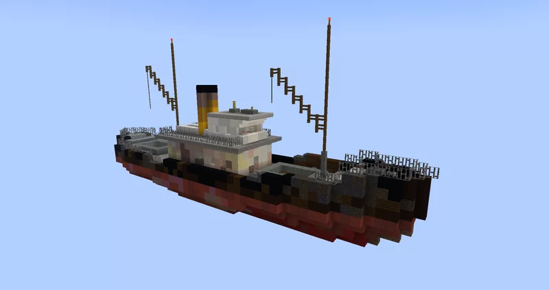 Freight ship Minecraft Map
