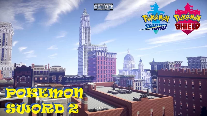 Pixelmon legado-- Pokemon Espada 2 Minecraft Map