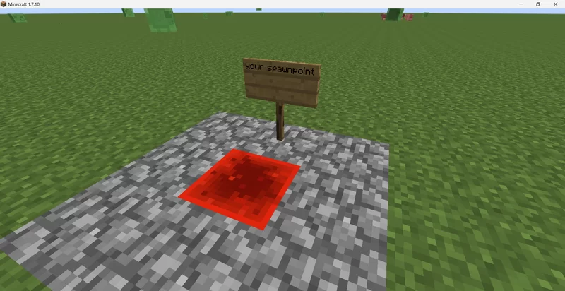 1.7.10 building area Minecraft Map