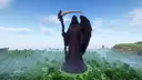 Minecraft Grim Reaper |Single Wing| Statue V03 Free Schematic Minecraft Map