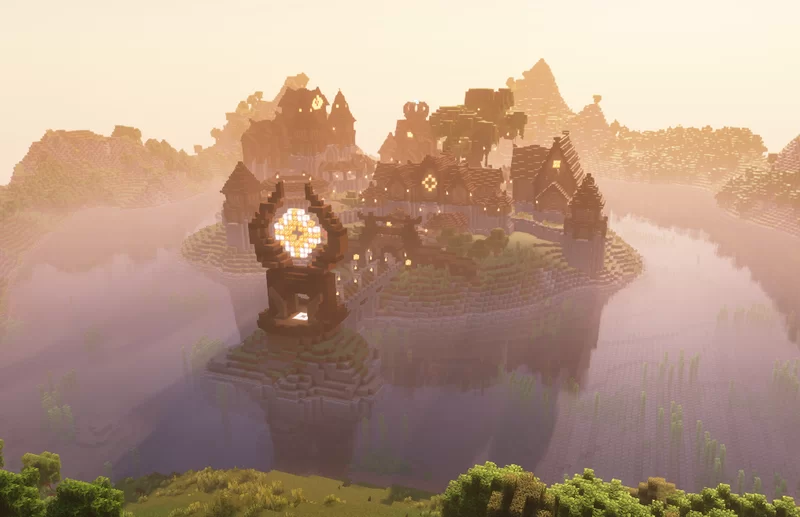 Elvish Spawn Minecraft Map
