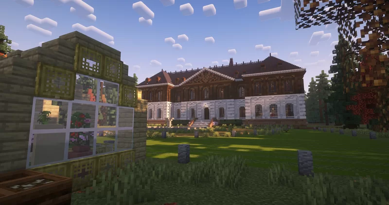Whitepine Manor Recreation Minecraft Map