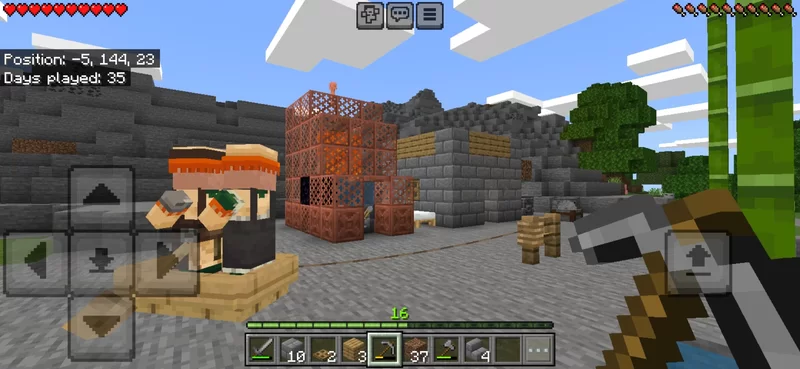 House with Stone Generator Minecraft Map