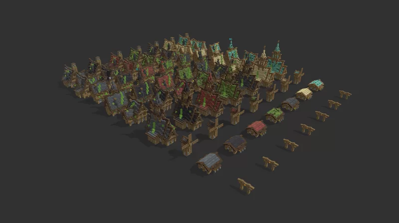 Nordic Village Pack [50+ Structures] Minecraft Map