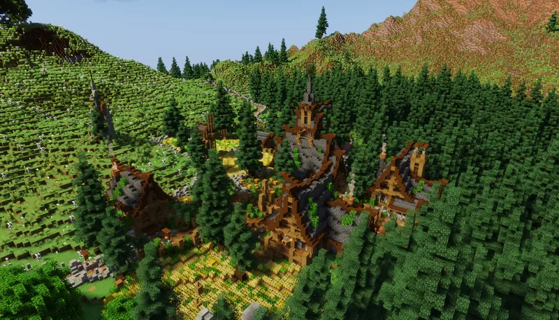 Nordic Village Pack [50+ Structures] Minecraft Map