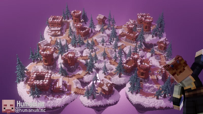 Minecraft Four Castles Minecraft Map