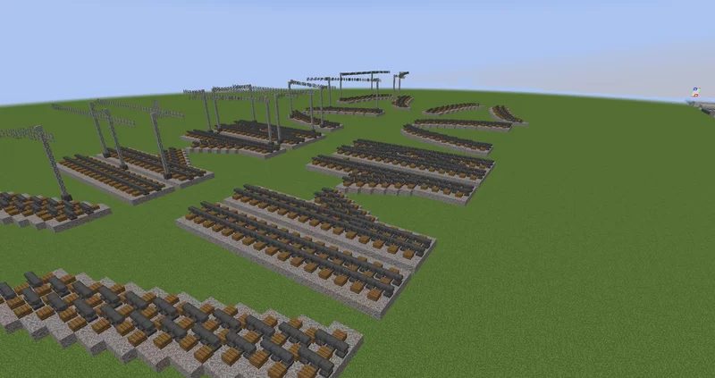 Infrastructure pack Minecraft Map