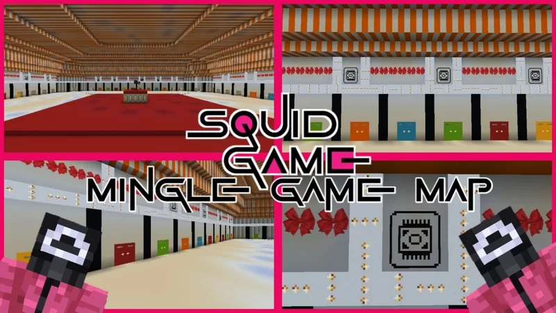 Squid Game: Mingle Game Recreation Minecraft Map