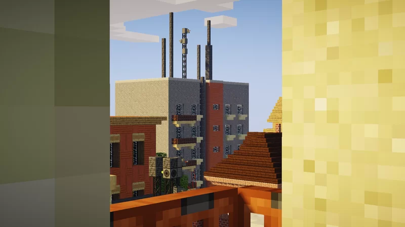 RBMK-1000 City (HBM) Minecraft Map