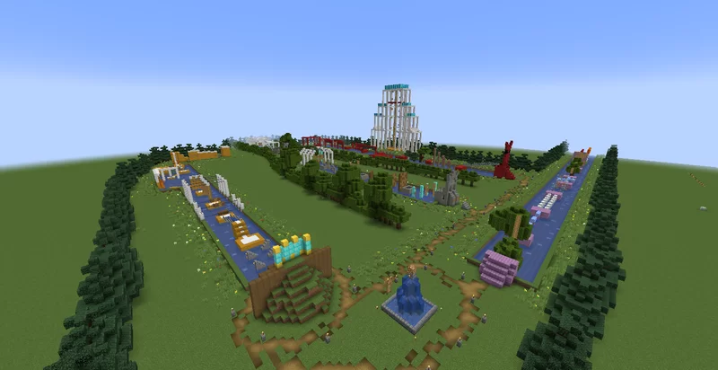 Minecraft Ninja Warrior V3 Minecraft Map