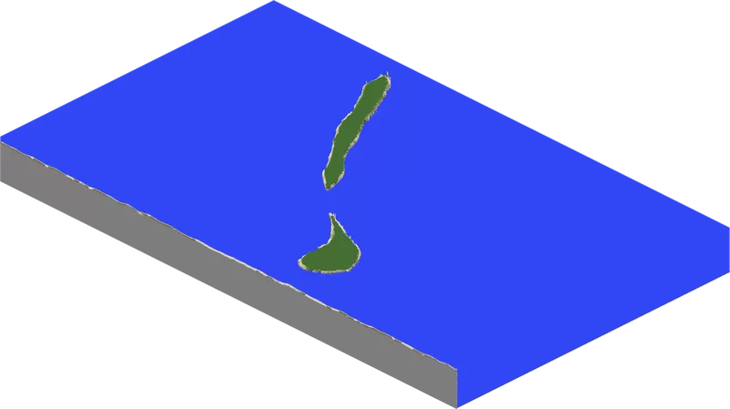 Agalega island Minecraft Map