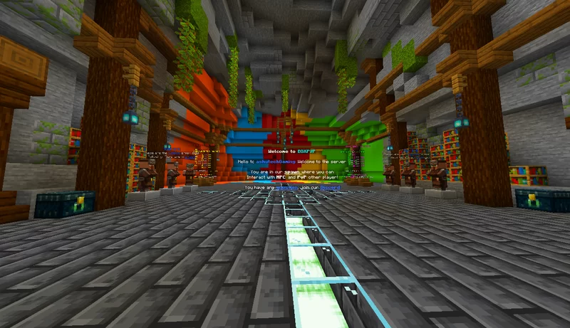 Nature BoxPvP Map | Overworld, Nether, and End Arenas | Minecraft Schematic Minecraft Map