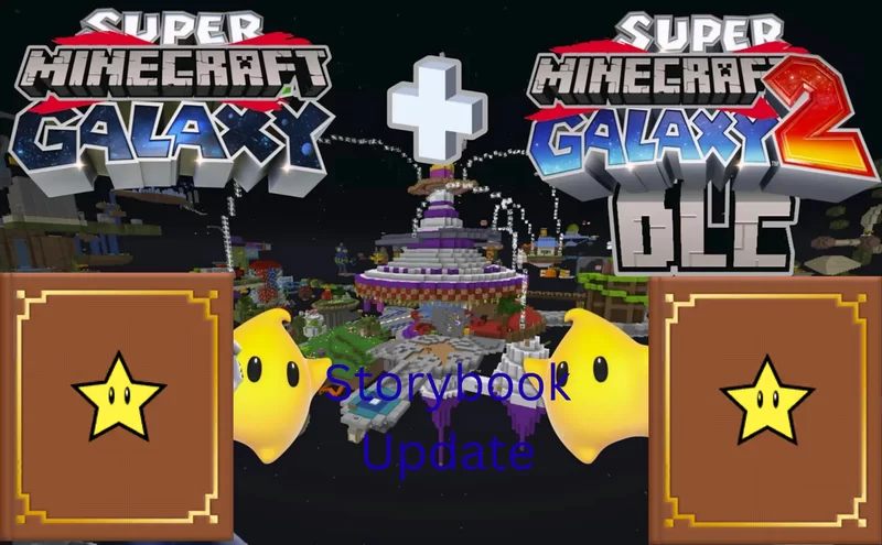 Super Minecraft Galaxy Storybook Update Minecraft Map