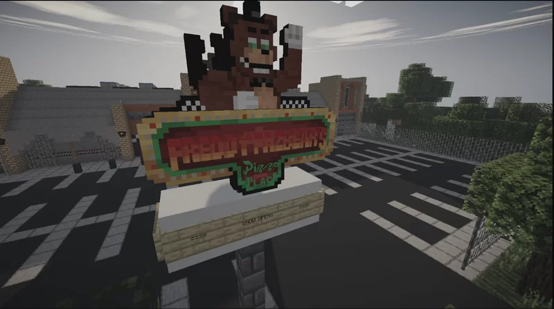 FNAF World Minecraft Map
