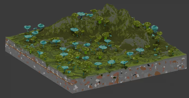 Custom Radioactive World Map 500x500 Blocks Minecraft Map