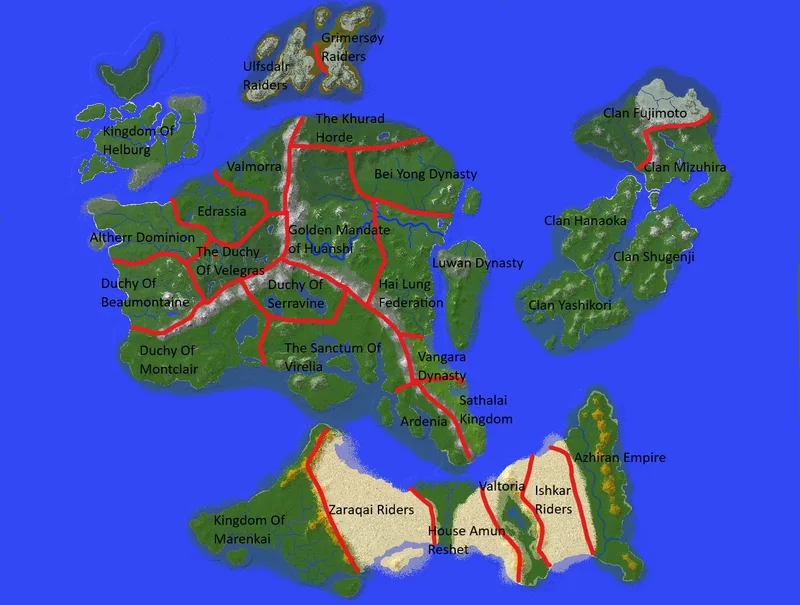 World Painter 15x20k Map (work in progress 85% done) Minecraft Map