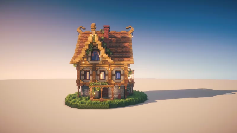 🏰 Medieval House | Download! Minecraft Map