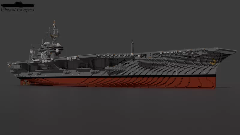 USS Kitty Hawk (CV-63) 2008 Minecraft Map