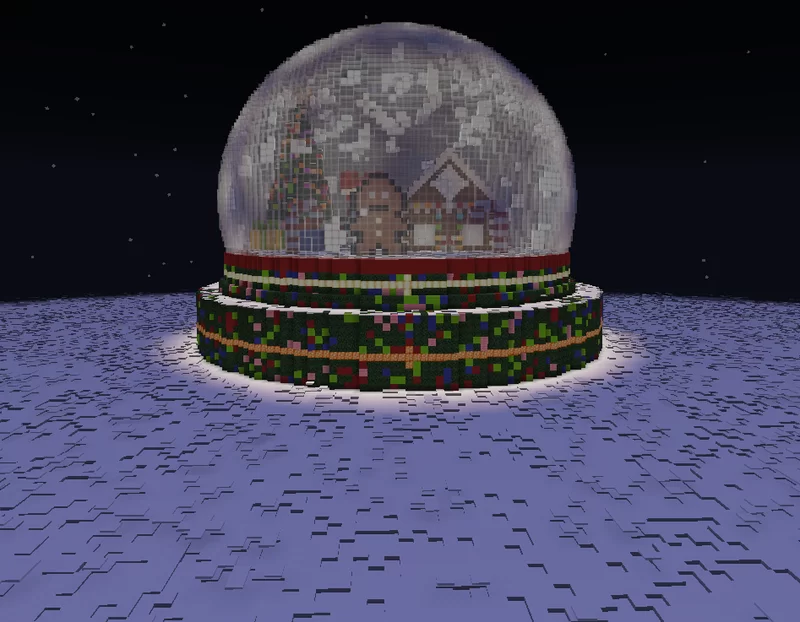 snow globe Minecraft Map