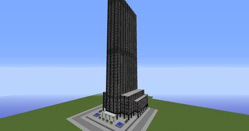 Skyscraper Minecraft Maps with Downloadable Schematic