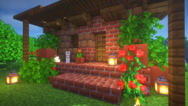 Riverside Cottage House Minecraft Map