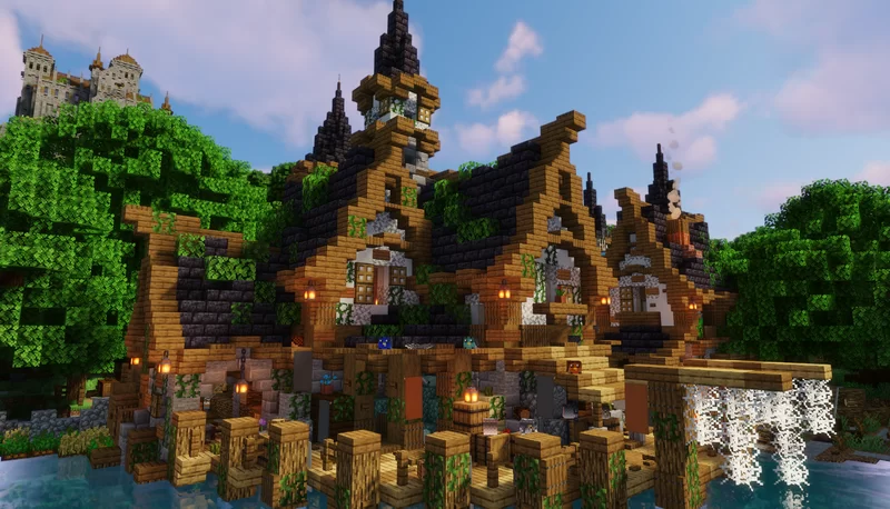 Medieval Village Pack [120+ Structures] Minecraft Map
