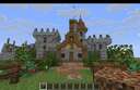 Small Medieval Castle Superflat Minecraft Map