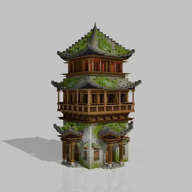 Chinese Outpost Minecraft Map