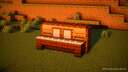 Realistic Upright Piano (Schematic Download) Minecraft Map