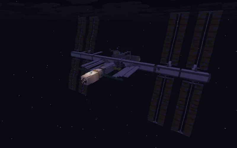 ISS (space) Minecraft Map