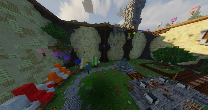Spawn prototype UNFINISHED Minecraft Map