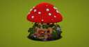 Red Mushroom House Minecraft Map