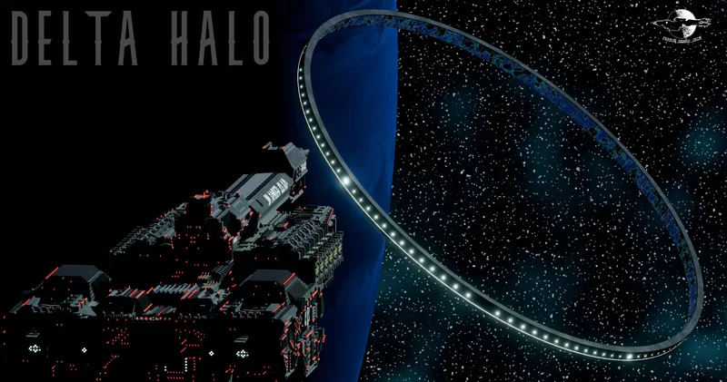 Delta Halo (1:0.0002 scale) Minecraft Map
