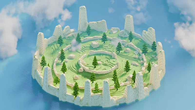 Arena | 250x250 | Elderfield Minecraft Map